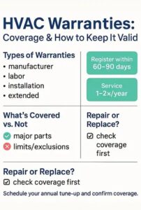 HVAC Warranties Explained: Coverage, Exclusions, and Tips | B&H Heating ...